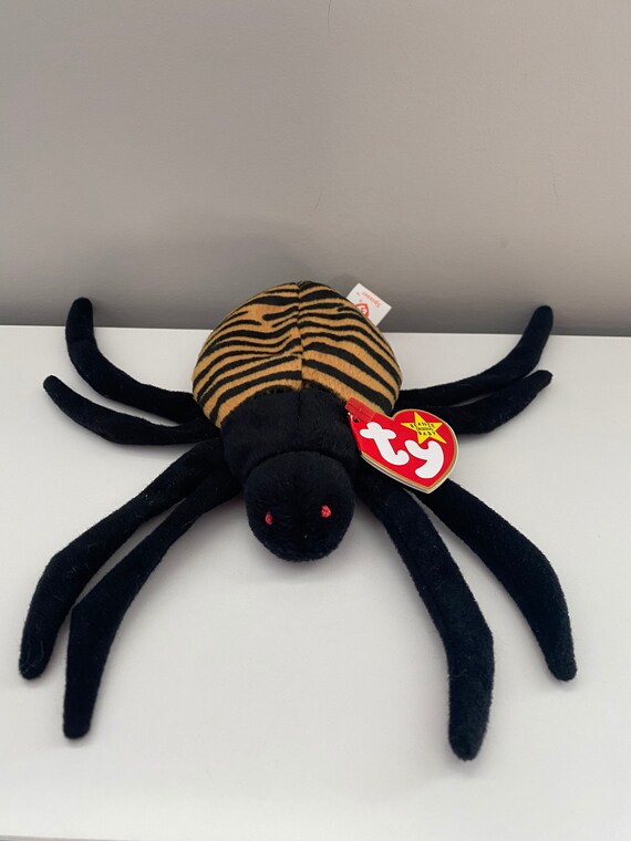 TY Beanie Baby spinner the Spider 5 Inch - Etsy