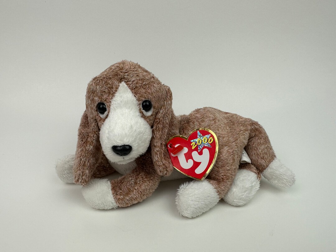 Ty Beanie Baby “sniffer” the Basset Hound Dog (6.5 Inch) - Etsy
