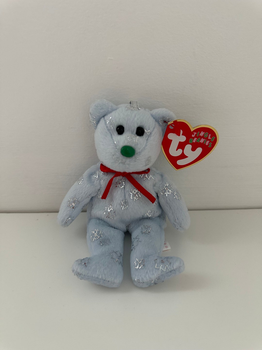 Ty Jingle Beanies “flaky” the Bear - Tree Ornament (4 Inch) - Etsy