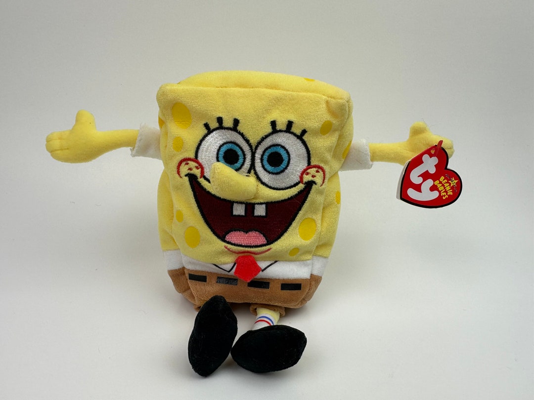 Ty Beanie Baby Spongebob Squarepants - Best Day Ever Version! (8 Inch ...