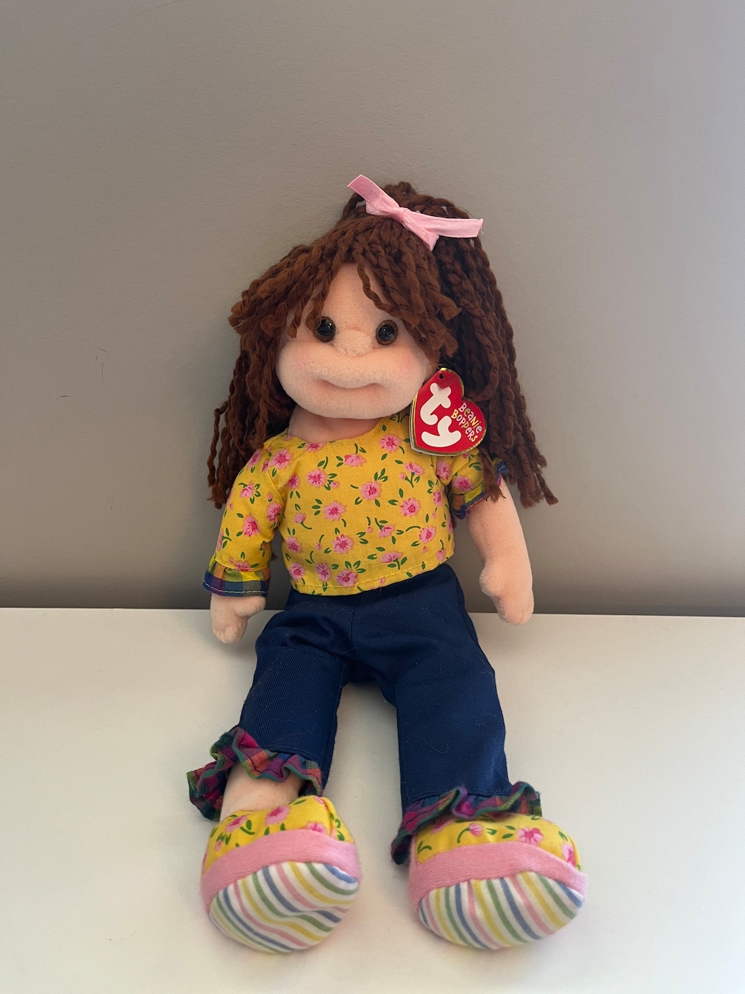 Ty Beanie Bopper loveable Lulu the Beanie Kid / Bopper / Doll 12 Inch ...