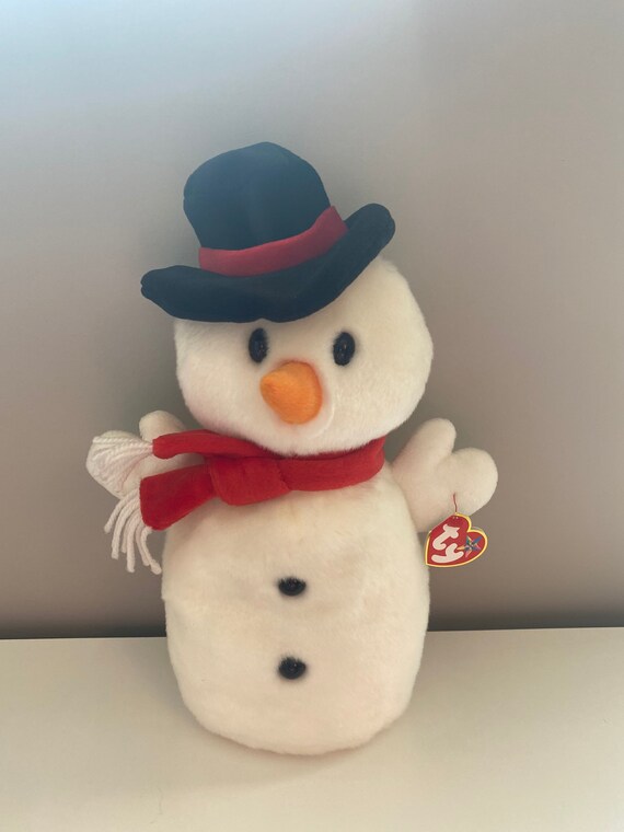 TY Beanie Buddy Snowball der Schneemann Plüsch 12 - Etsy.de