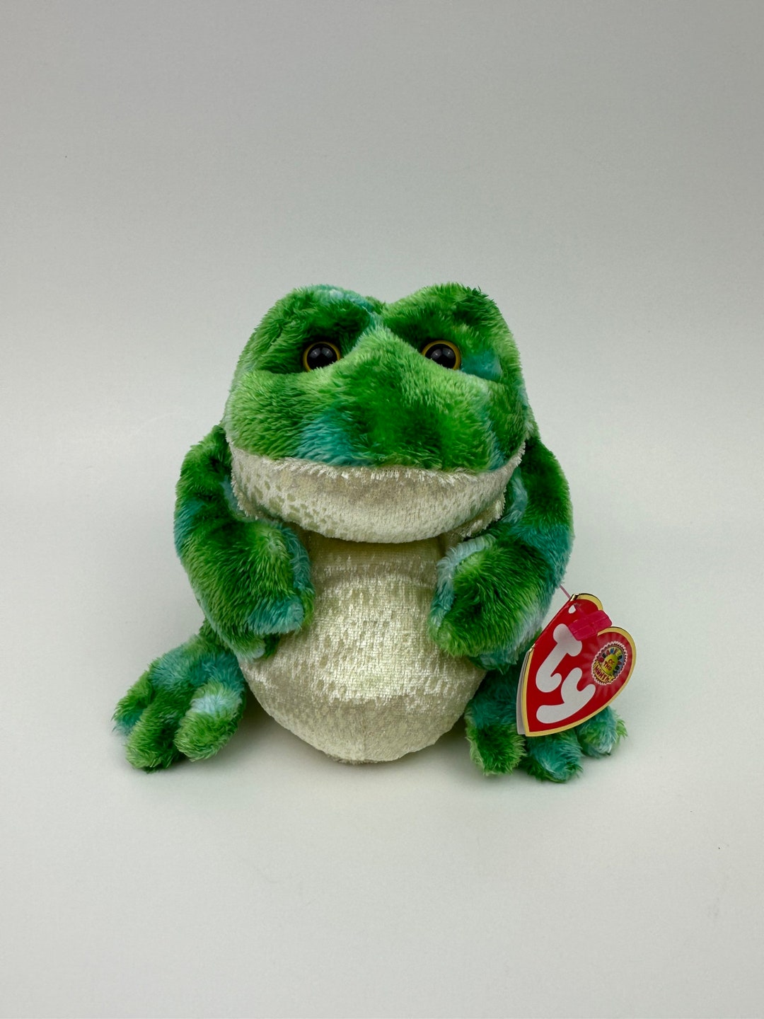 Ty Beanie Baby “marsh” the Adorable Bull Frog! Beanie Baby of the Month ...