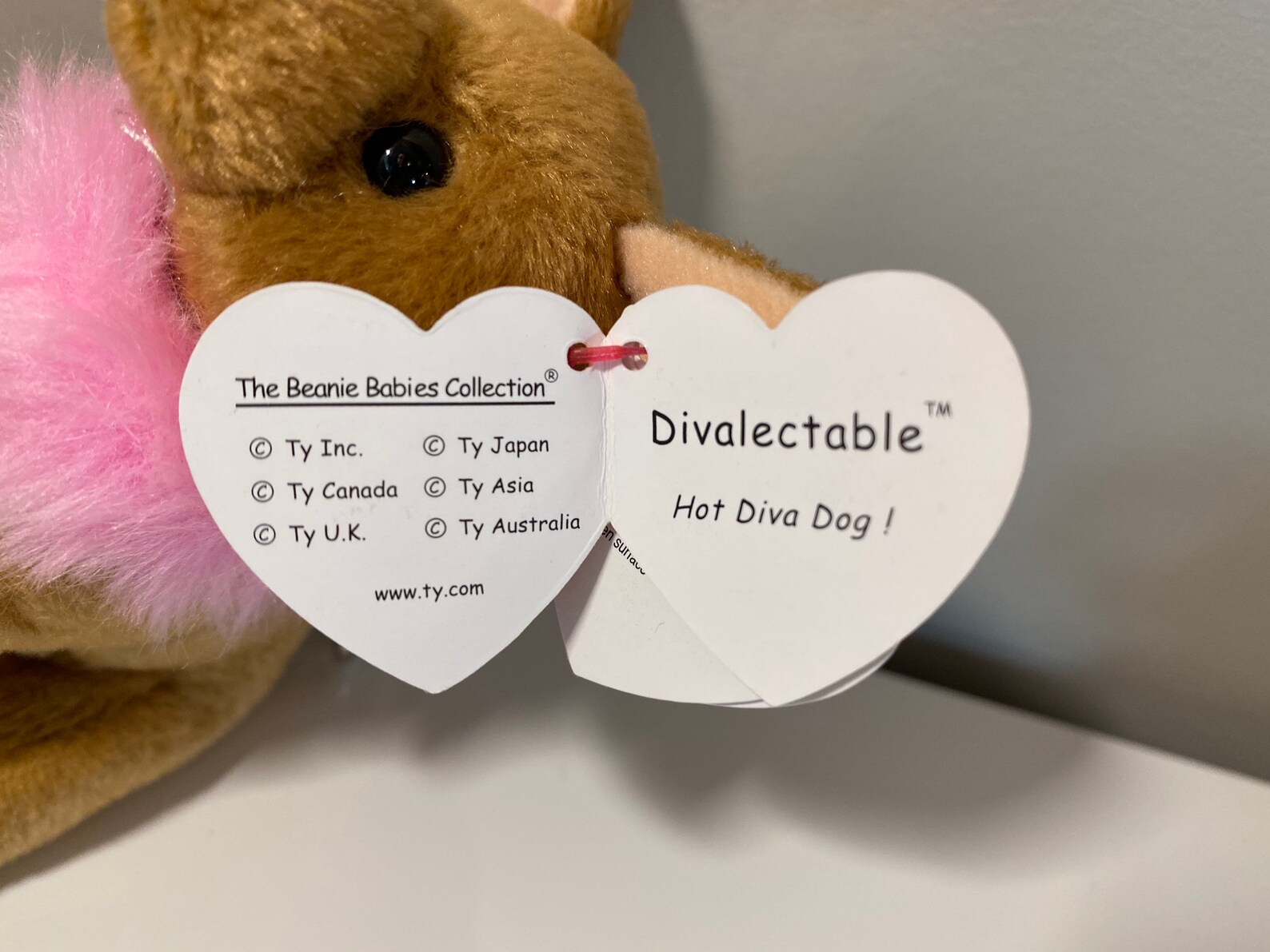 TY keychain Beanie Baby divalectable the Chihuahua Dog and - Etsy