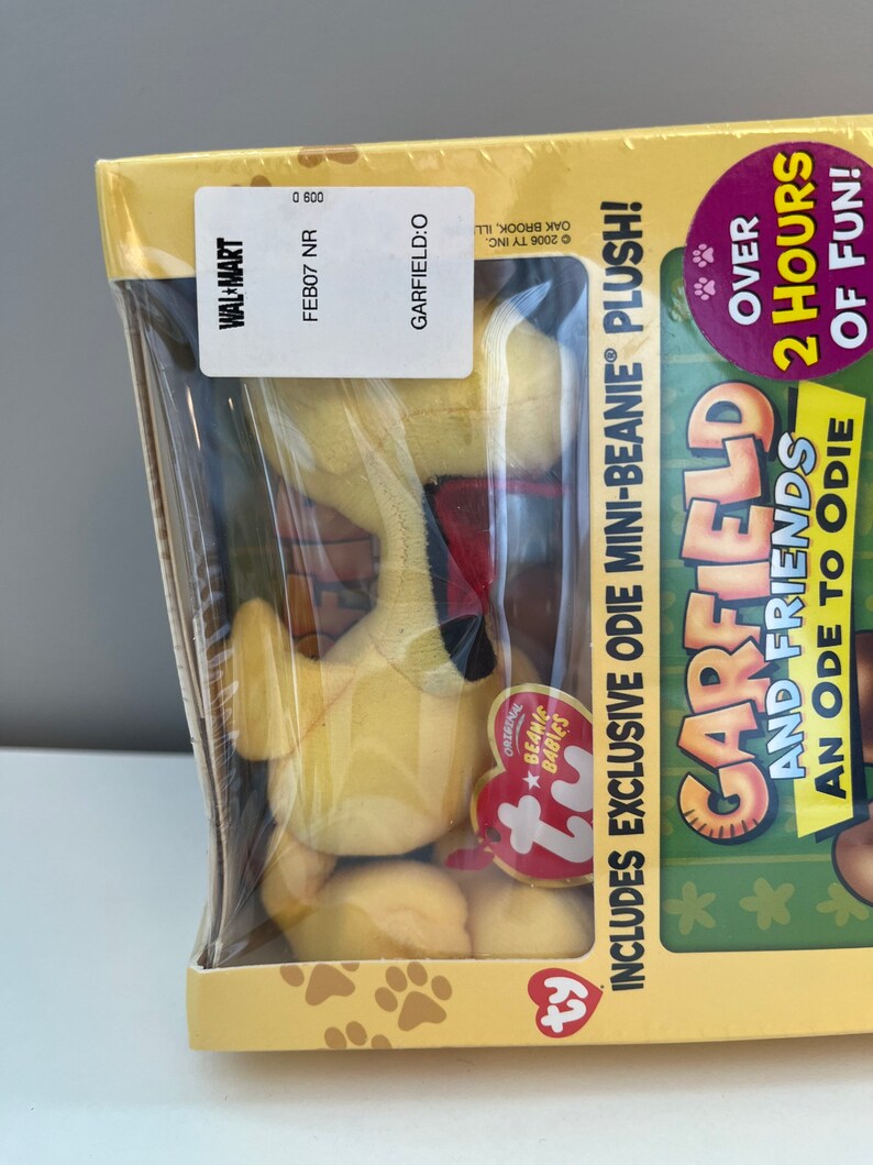 TY DVD Garfield and Friends an Ode to Odie With Mini Odie - Etsy