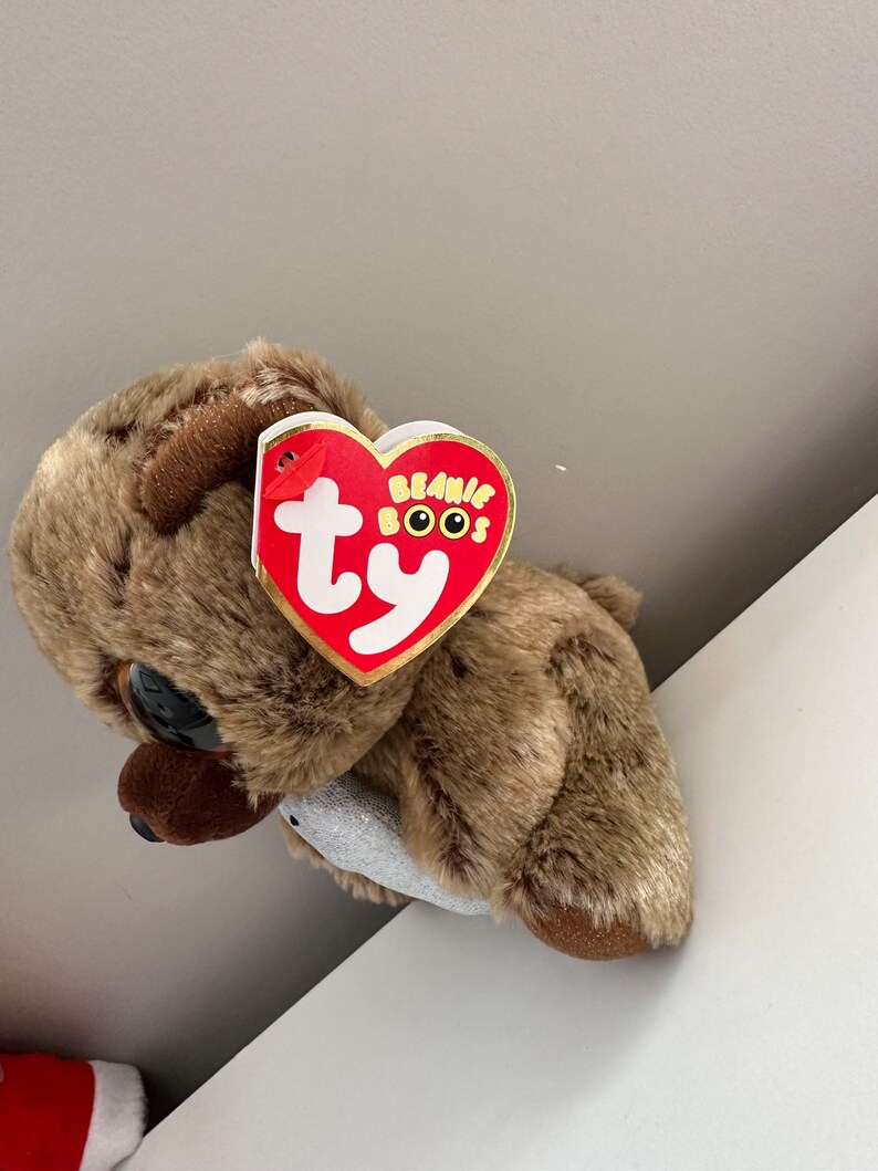Ty Beanie Boo “henry” the Bear Holding Fish - RARE Canada Exclusive! (6 ...