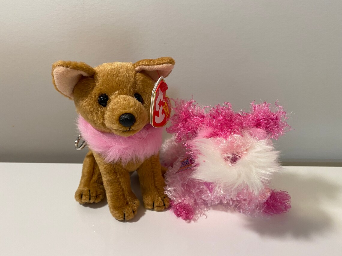 TY keychain Beanie Baby divalectable the Chihuahua Dog and - Etsy