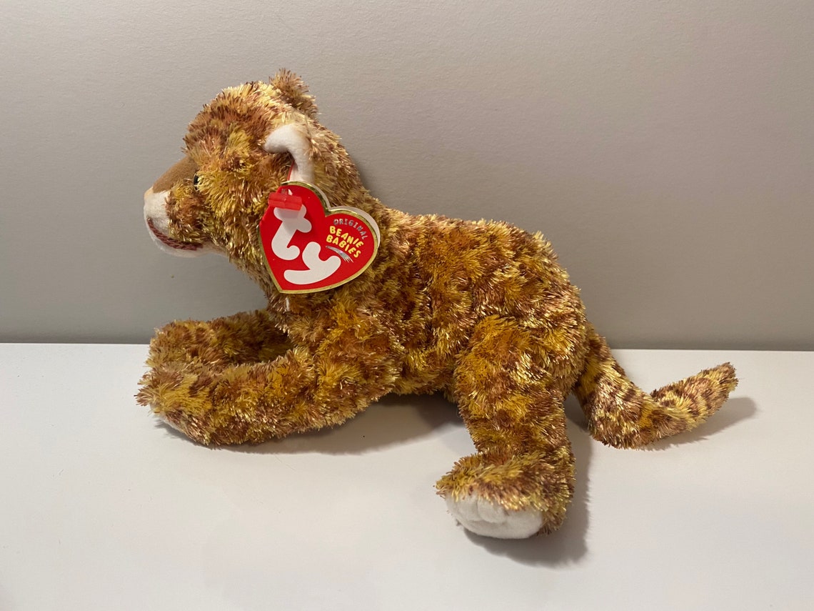 TY Beanie Baby dotson the Jaguar 7 Inch - Etsy