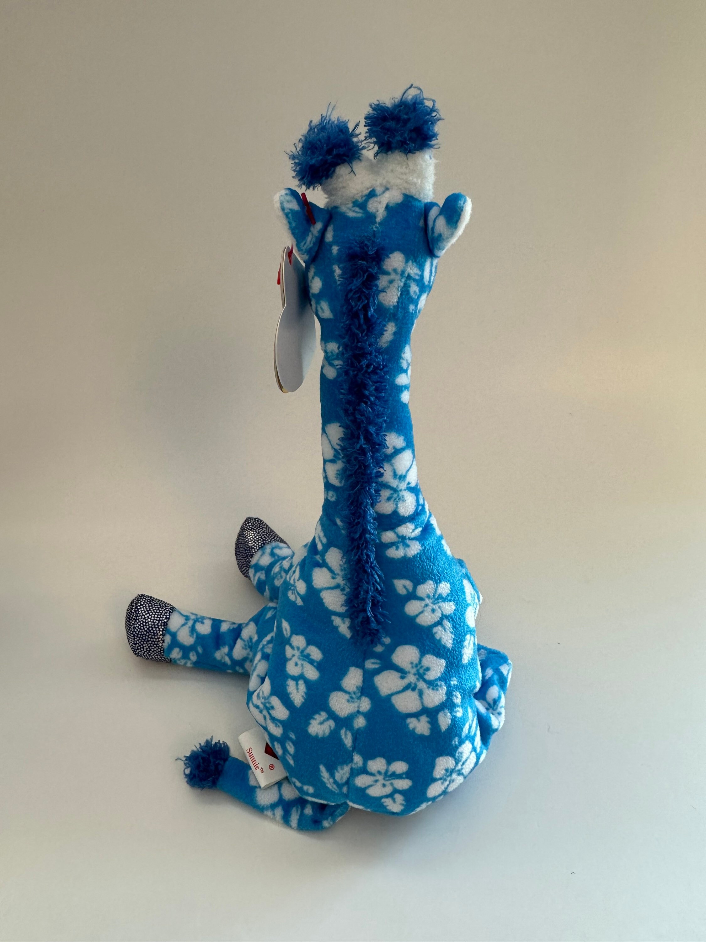 TY Beanie Baby Sunnie die lila oder blaue Giraffe - Etsy.de