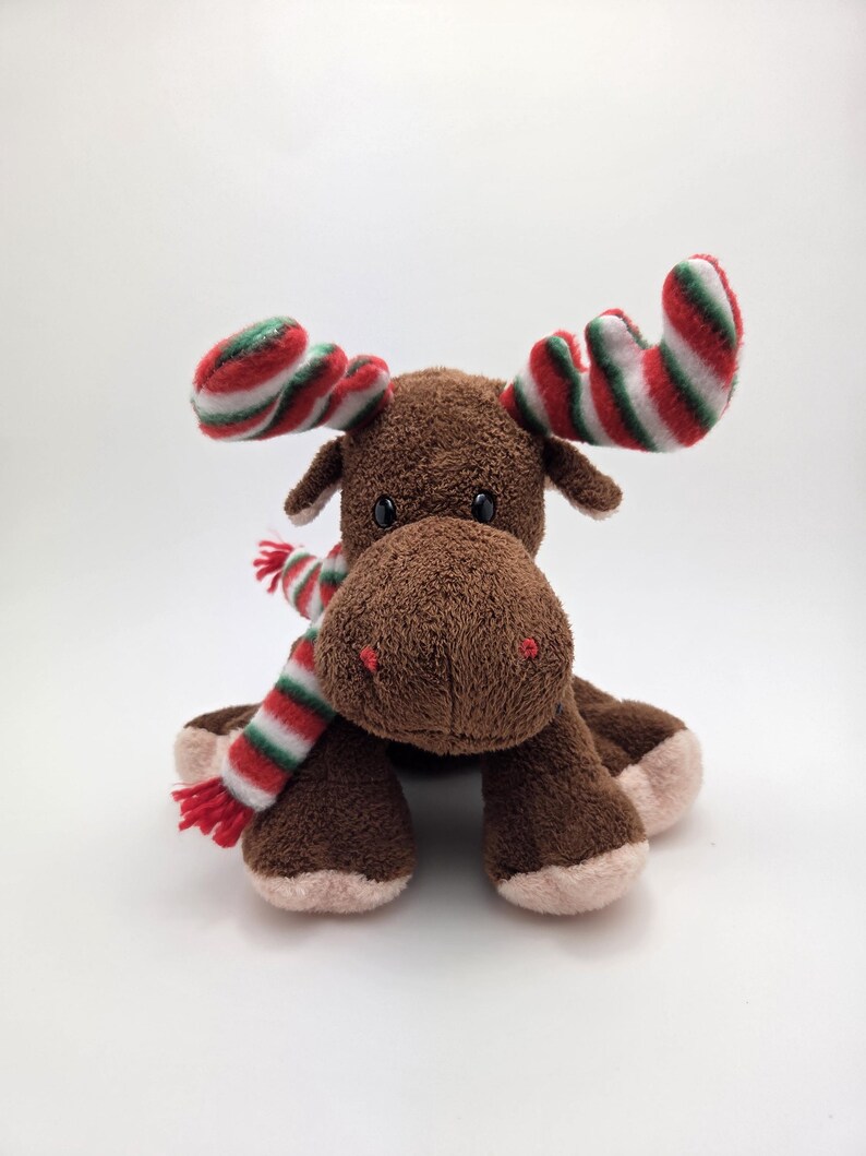 Ty Pluffies “Merry Moose” el Alce - ¡Sin etiqueta! (18 cm) - Etsy España