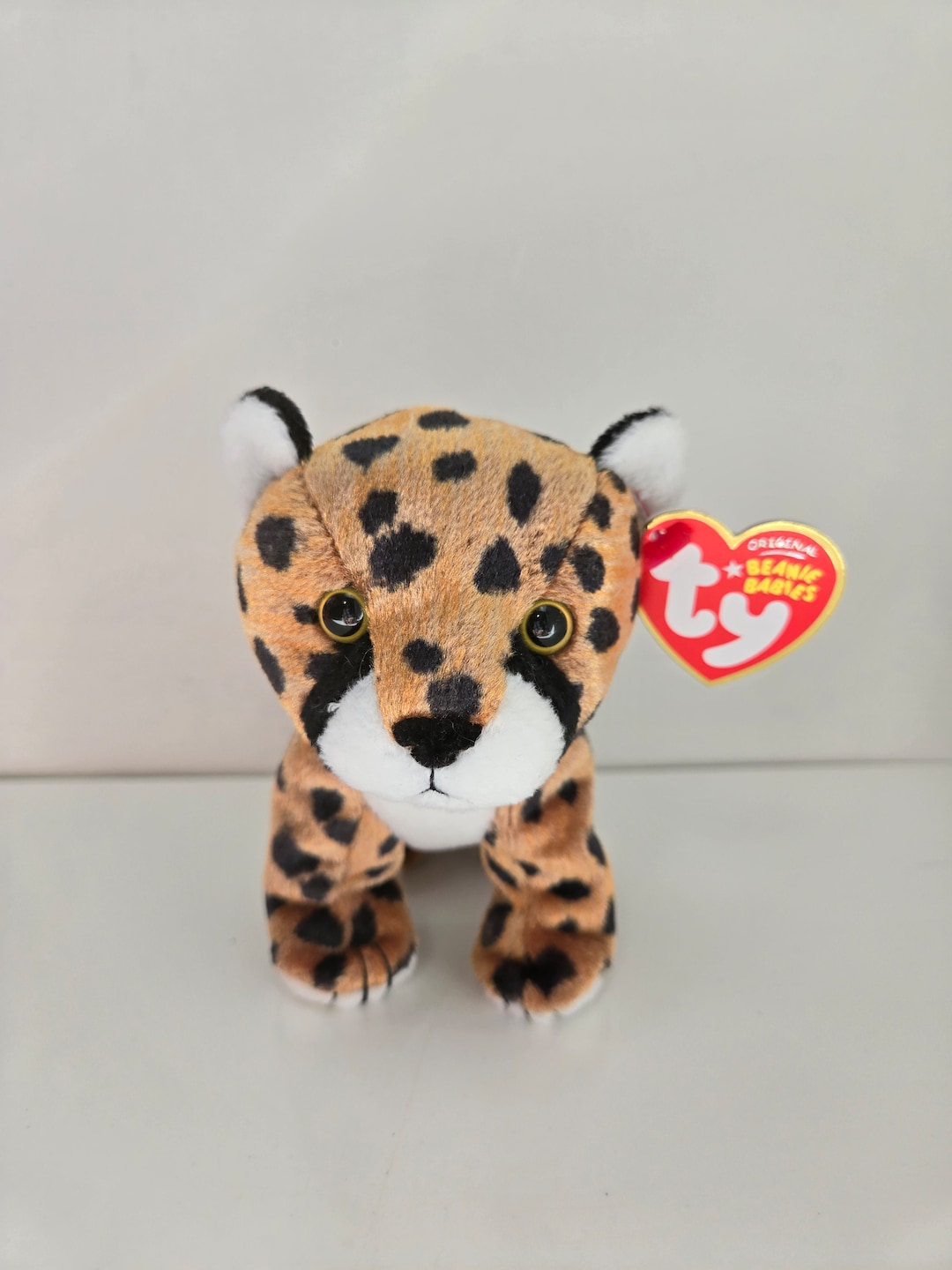 Ty Beanie Baby chessie the Cheetah rare 6 Inch - Etsy