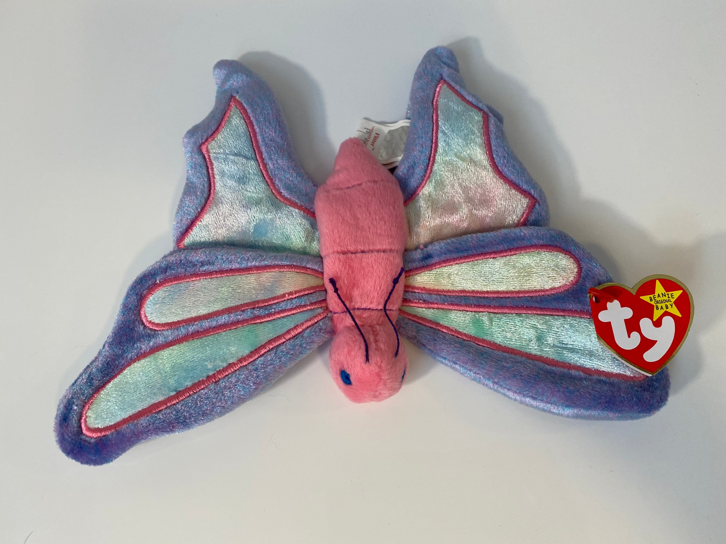 TY Beanie Baby Flitter the Beautiful Butterfly 9.5 inch | Etsy