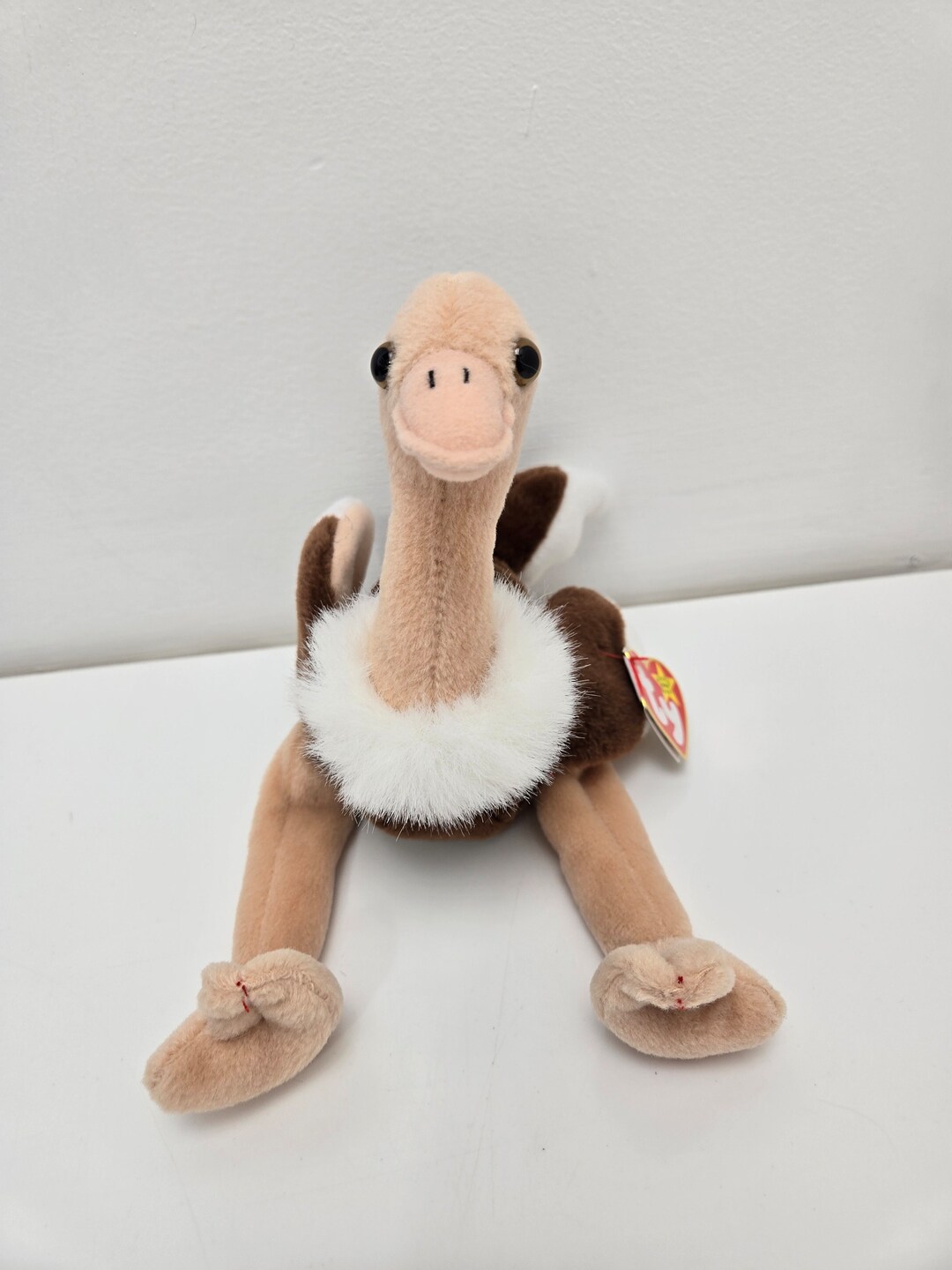 Ty Beanie Baby stretch the Ostrich 6.5 Inch Etsy UK