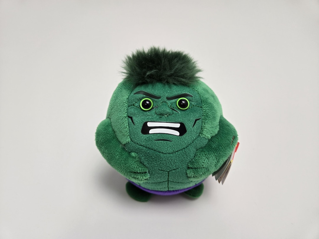 Ty Beanie Ballz “the Hulk” the Hulk Ball (5 Inch) - Etsy