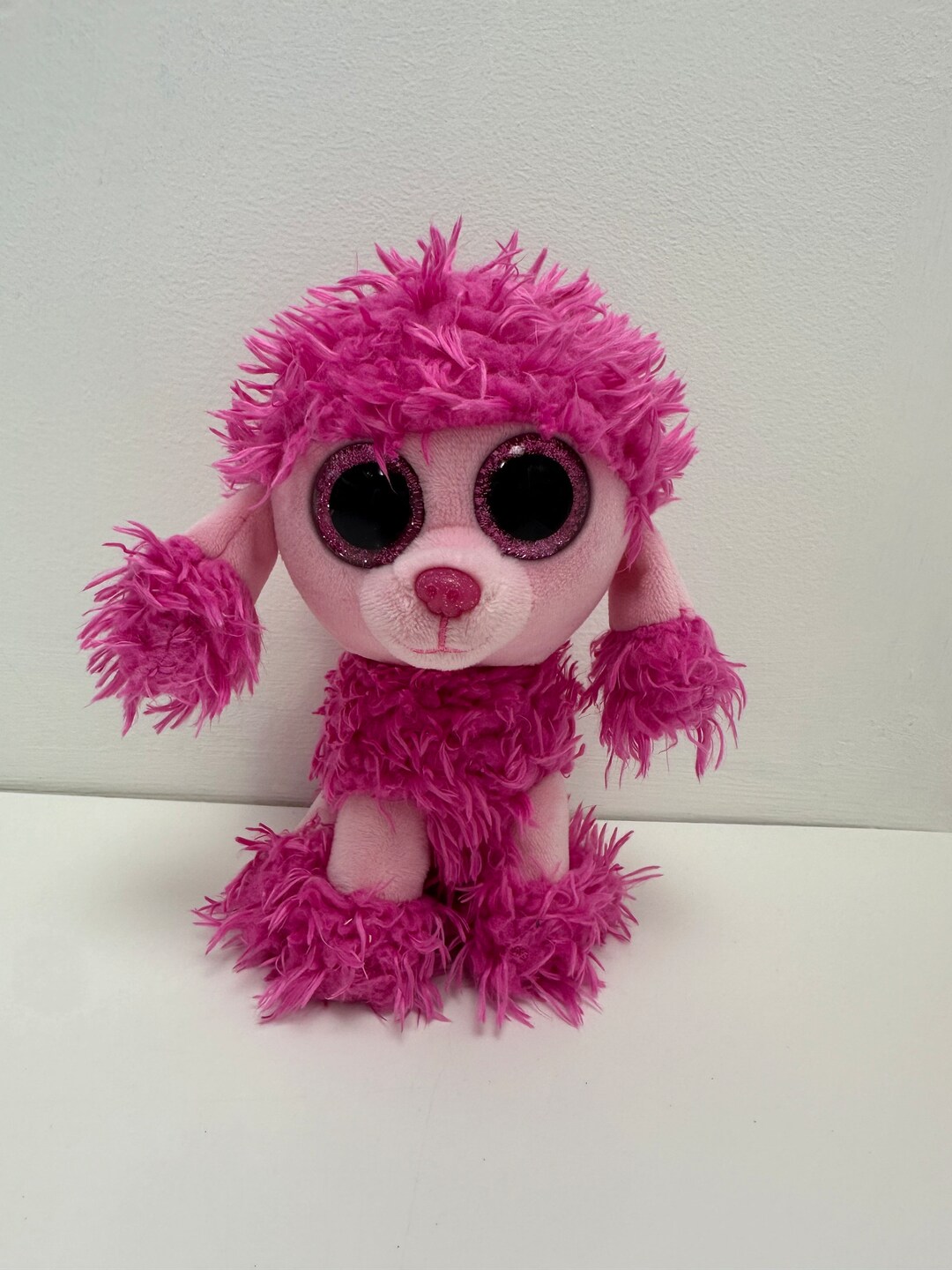 Ty Beanie Boo “patsy” the Pink Poodle Plush - No Hang Tag (6 Inch) - Etsy