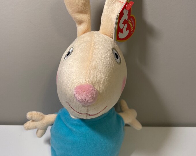 TY Beanie Baby rebecca Rabbit From Childrens TV Show Peppa - Etsy