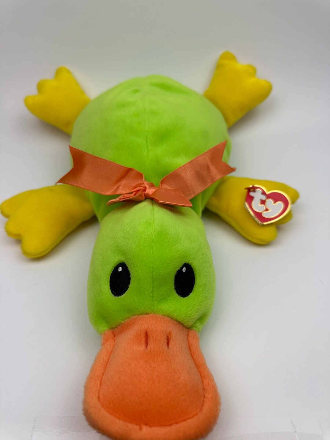 Ty Pillow Pal “paddles” the Green Platypus! (14 Inch) - Etsy
