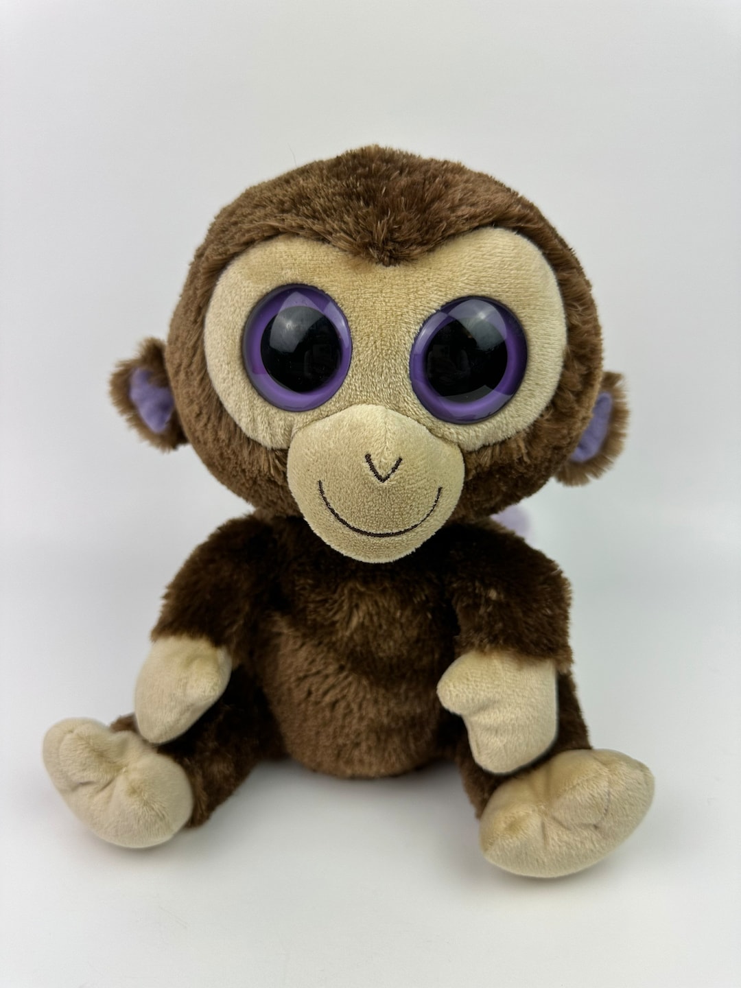 TY Beanie Boo “coconut” the Monkey - No Hang Tag (9 Inch) - Etsy