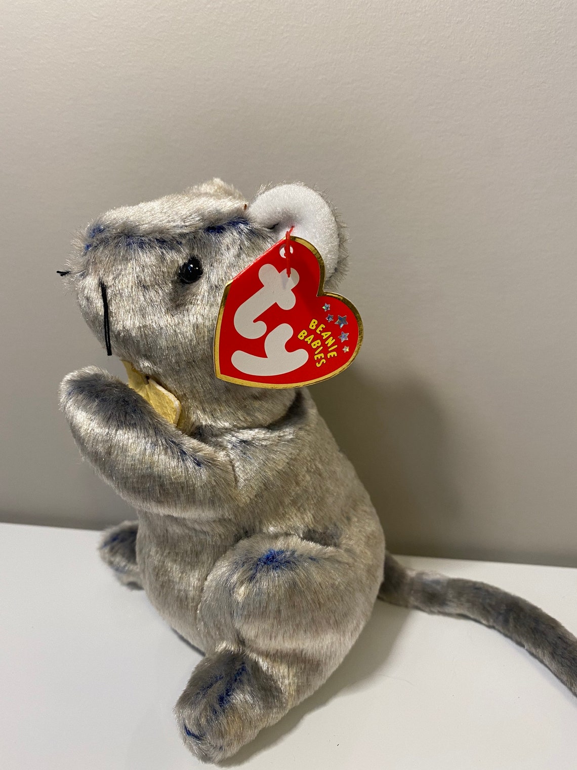TY Beanie Baby cheddar the Mouse Plush 5.5 Inch - Etsy