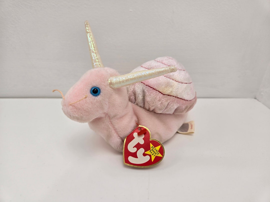 Ty Beanie Baby “swirly” the Snail (6 Inch) - Etsy