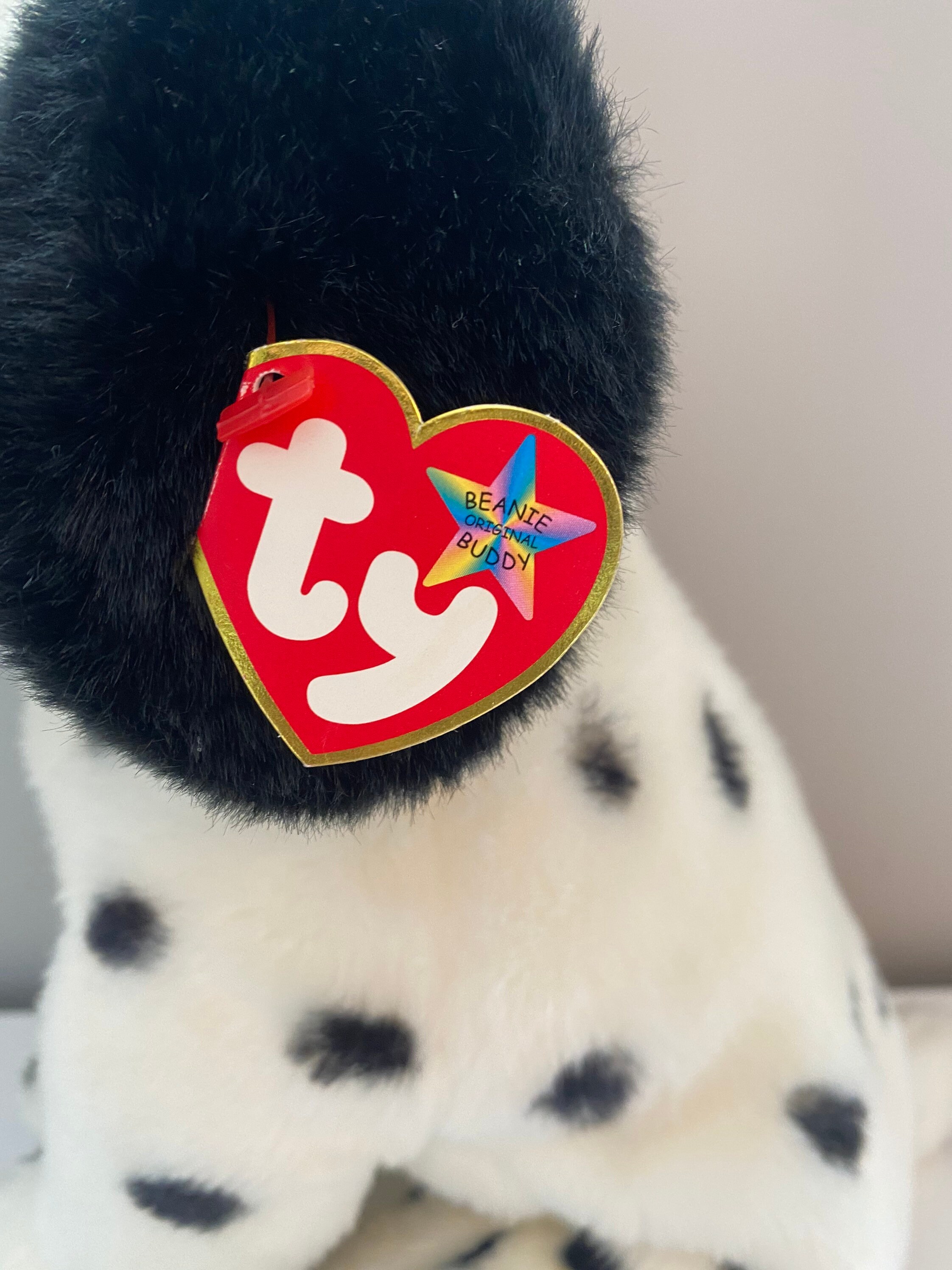 TY Beanie Buddy dotty the Dalmatian Spot Placement Varies - Etsy