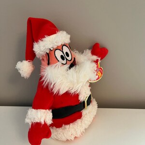 Ty Beanie Baby “patrick Star Patrick Claus” the Patrick Santa Claus ...