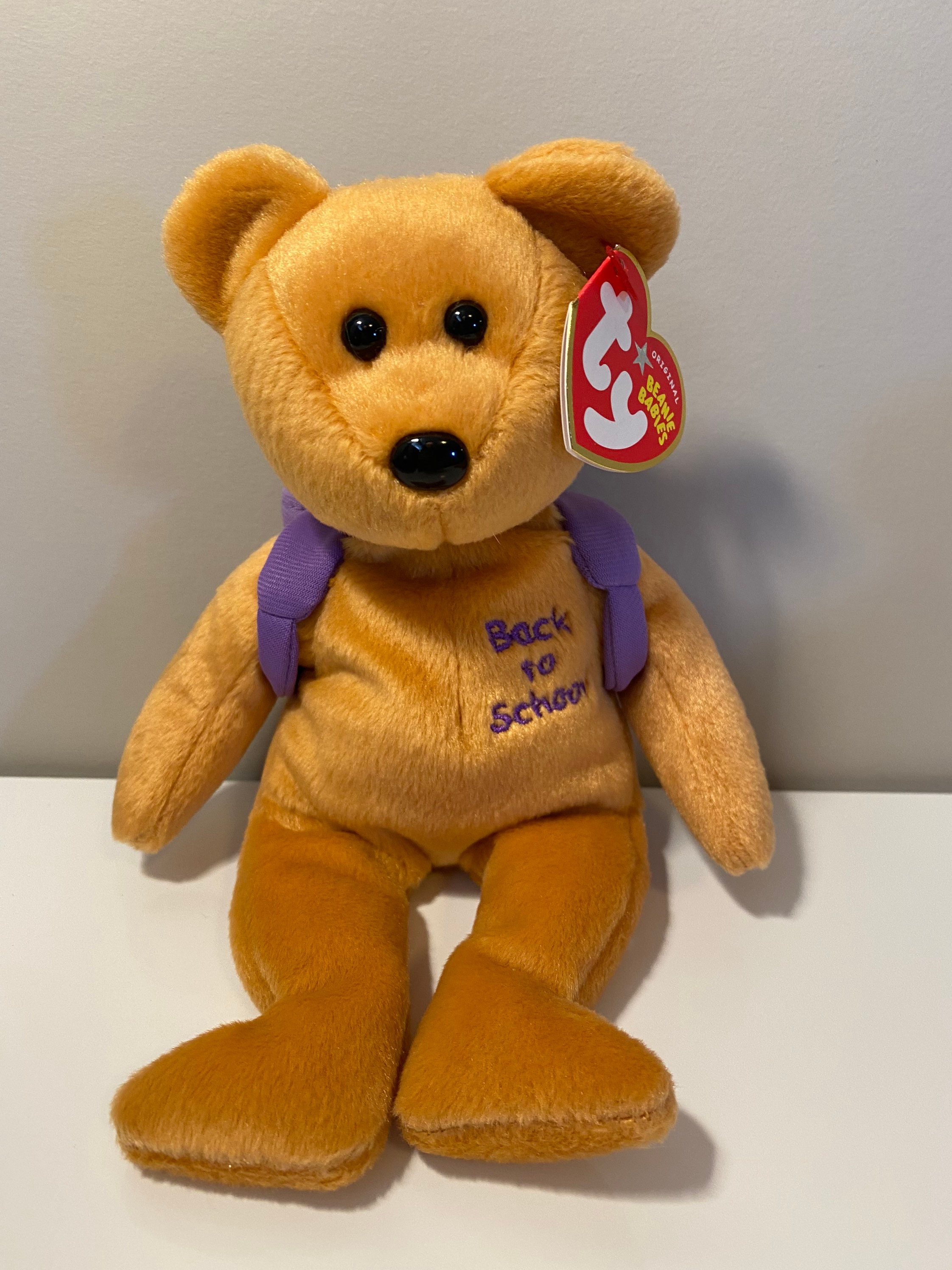 TY Beanie Baby books the Adorable Back to School Bears - Etsy UK