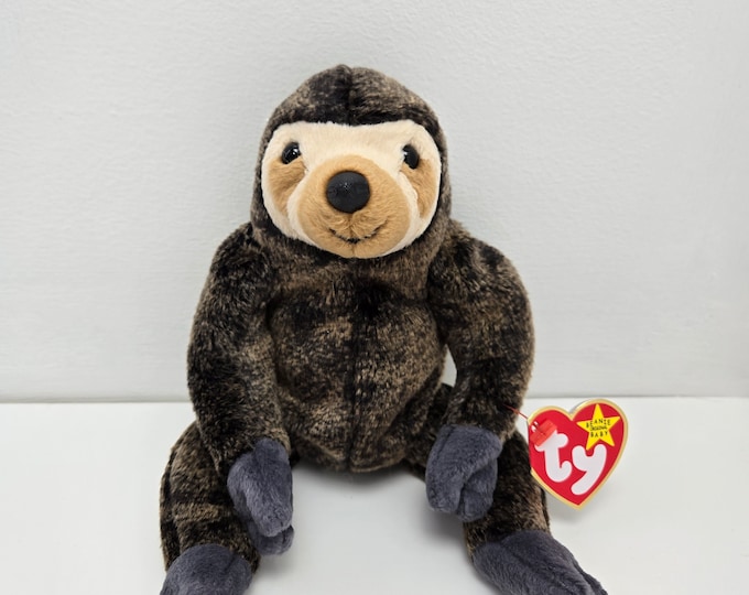 Ty Beanie Baby sid the Sloth Ice Age Dawn of the Dinosaurs rare 7 Inch ...