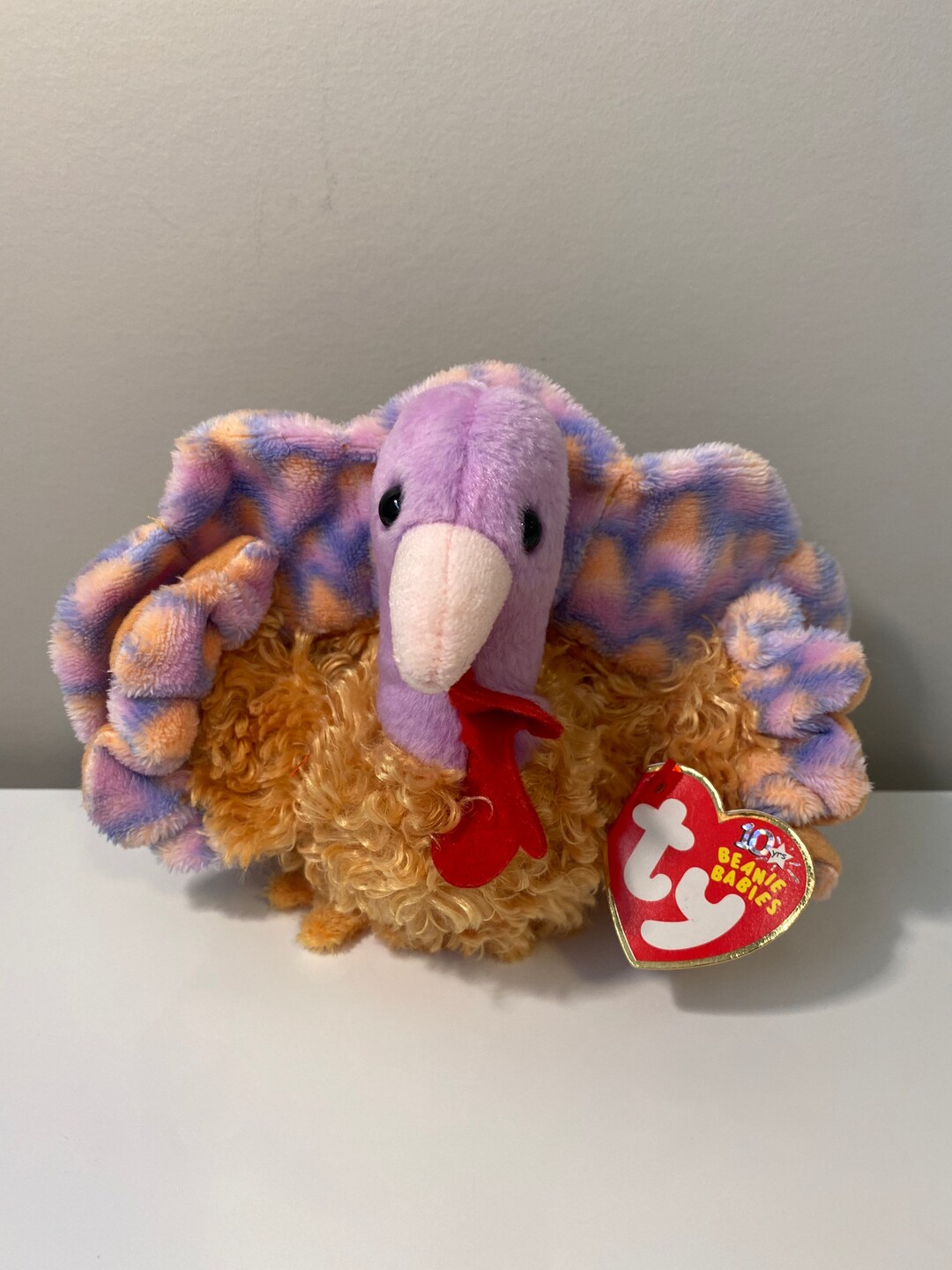Ty Beanie Baby tommy the Turkey Plush Internet Exclusive 5 Inch - Etsy UK