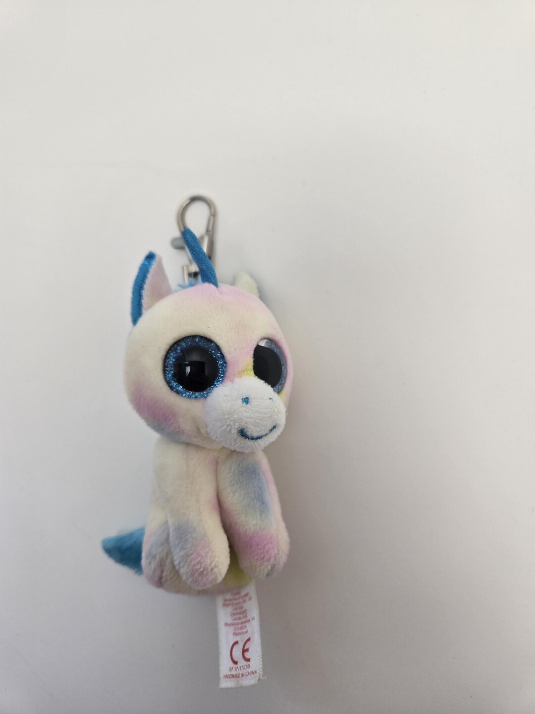 TY Beanie Boo Key Clip “blitz” the Unicorn - No Hang Tag *small* (3 ...