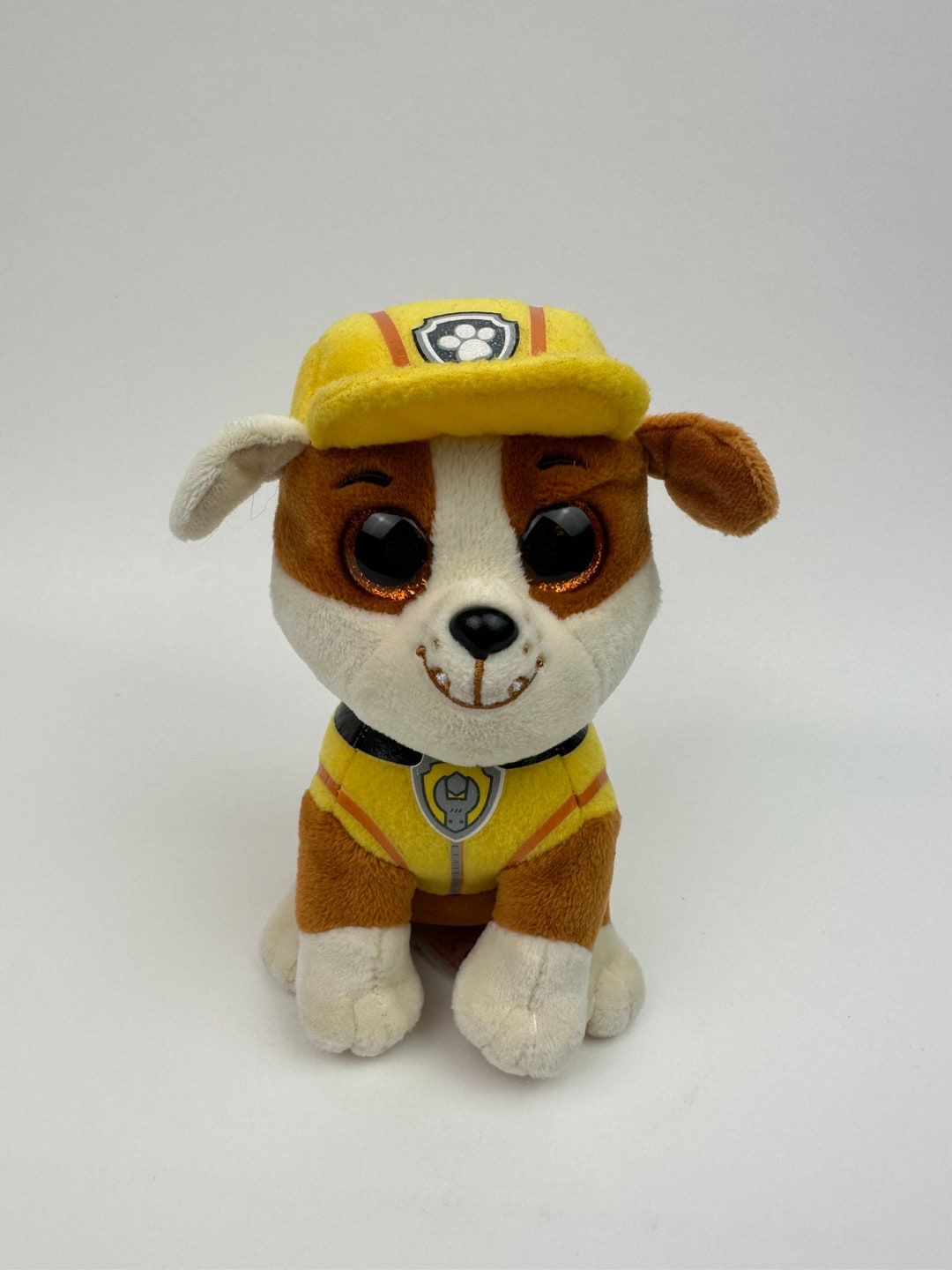 TY Beanie Baby “rubble” the Bulldog From Paw Patrol - No Hang Tag (6 ...