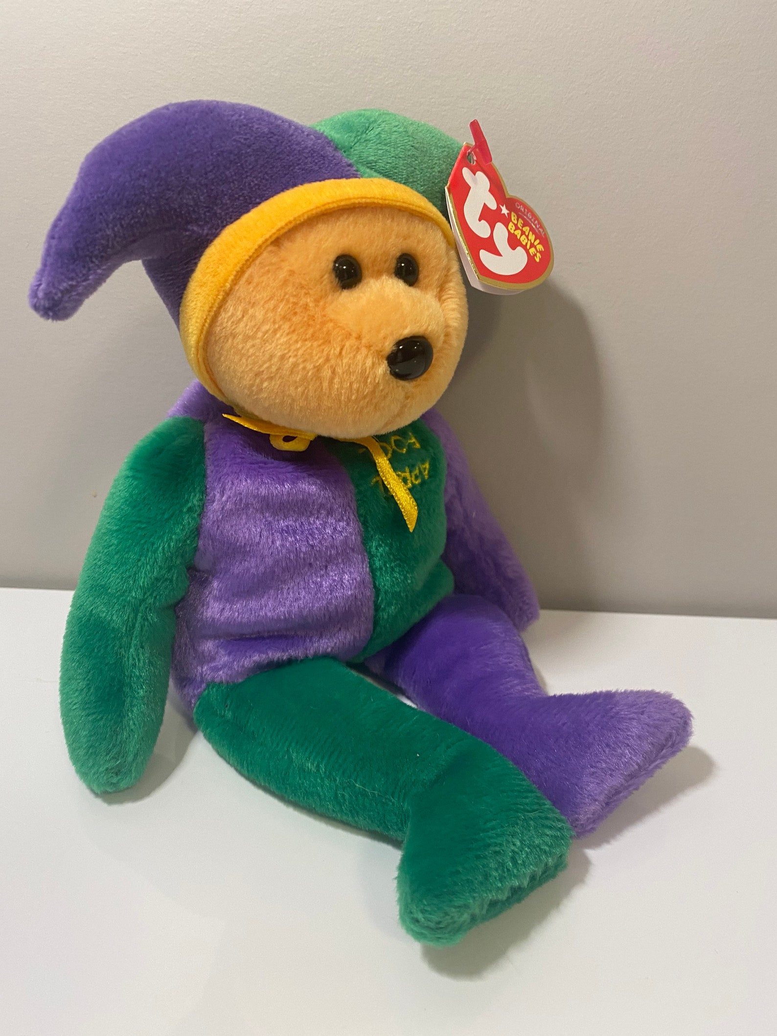 TY Beanie Baby april Fool the April Fools Bear Internet | Etsy