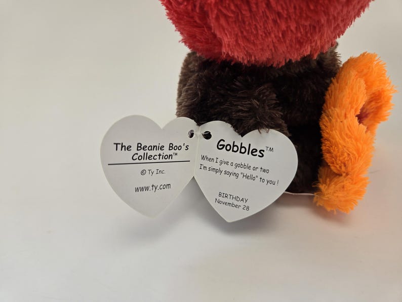 Ty Beanie Boo “gobbles” the Turkey! (6 Inch) - Etsy