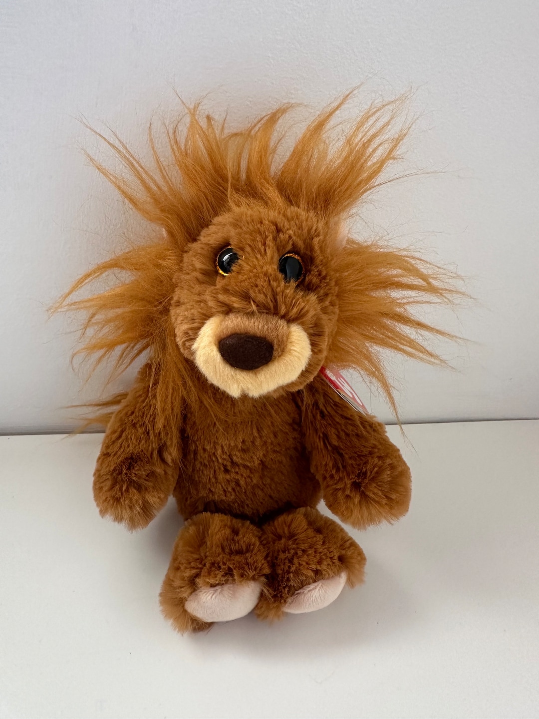 Ty Cuddlys Collection “leon” the Lion (7 Inch) - Etsy