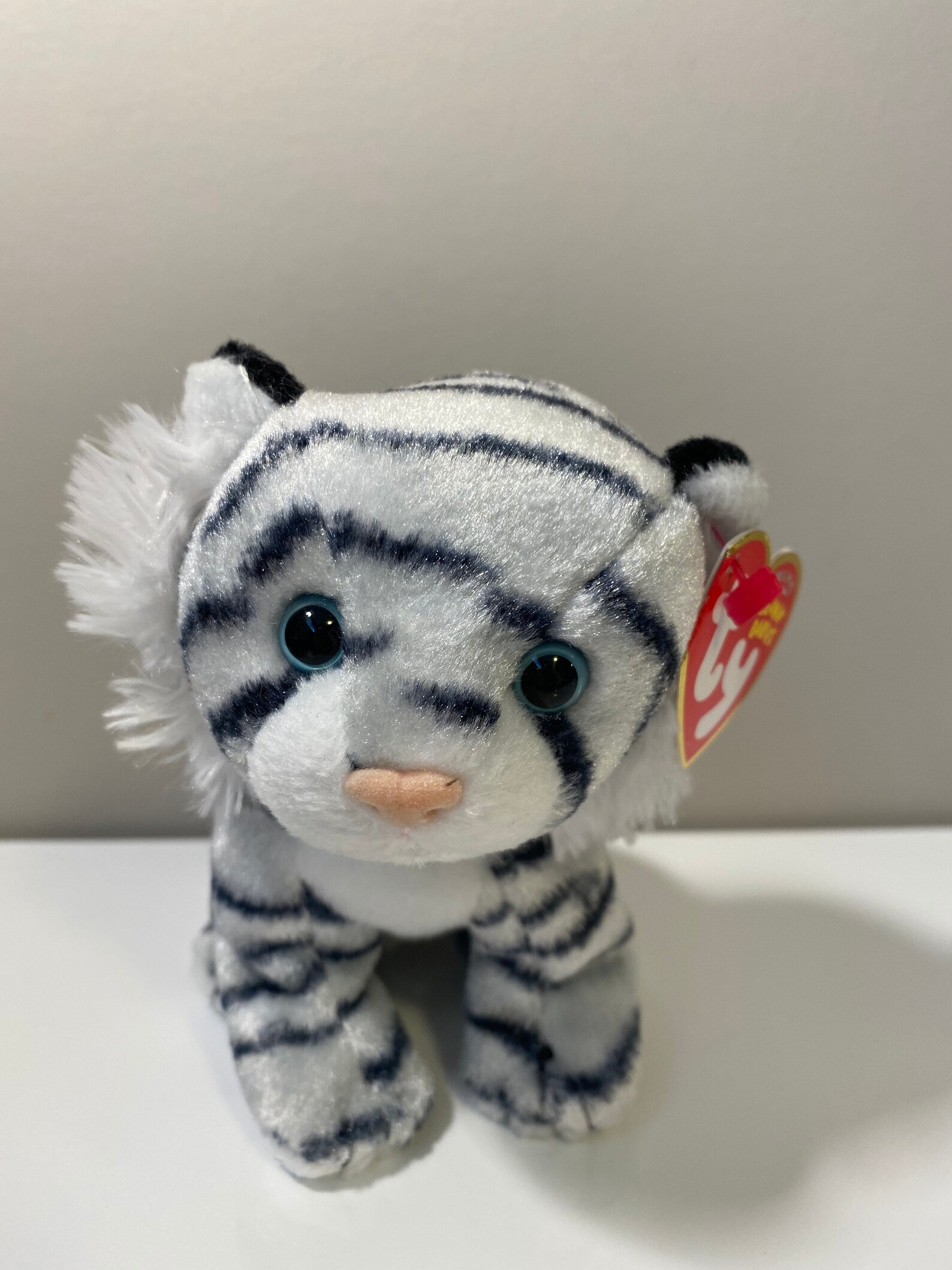 TY Beanie Baby Teegra the White Tiger 5.5 inch | Etsy