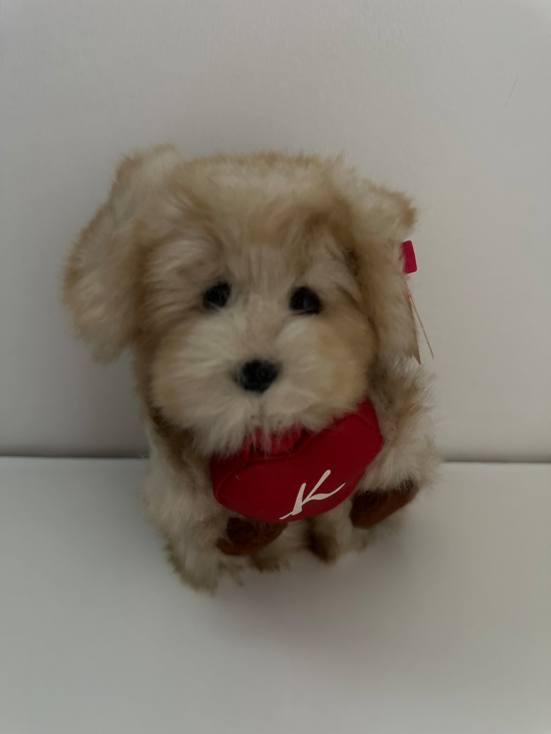 Ty Beanie Baby senna Kun the Dog Red Heart Version mint With Non-mint ...