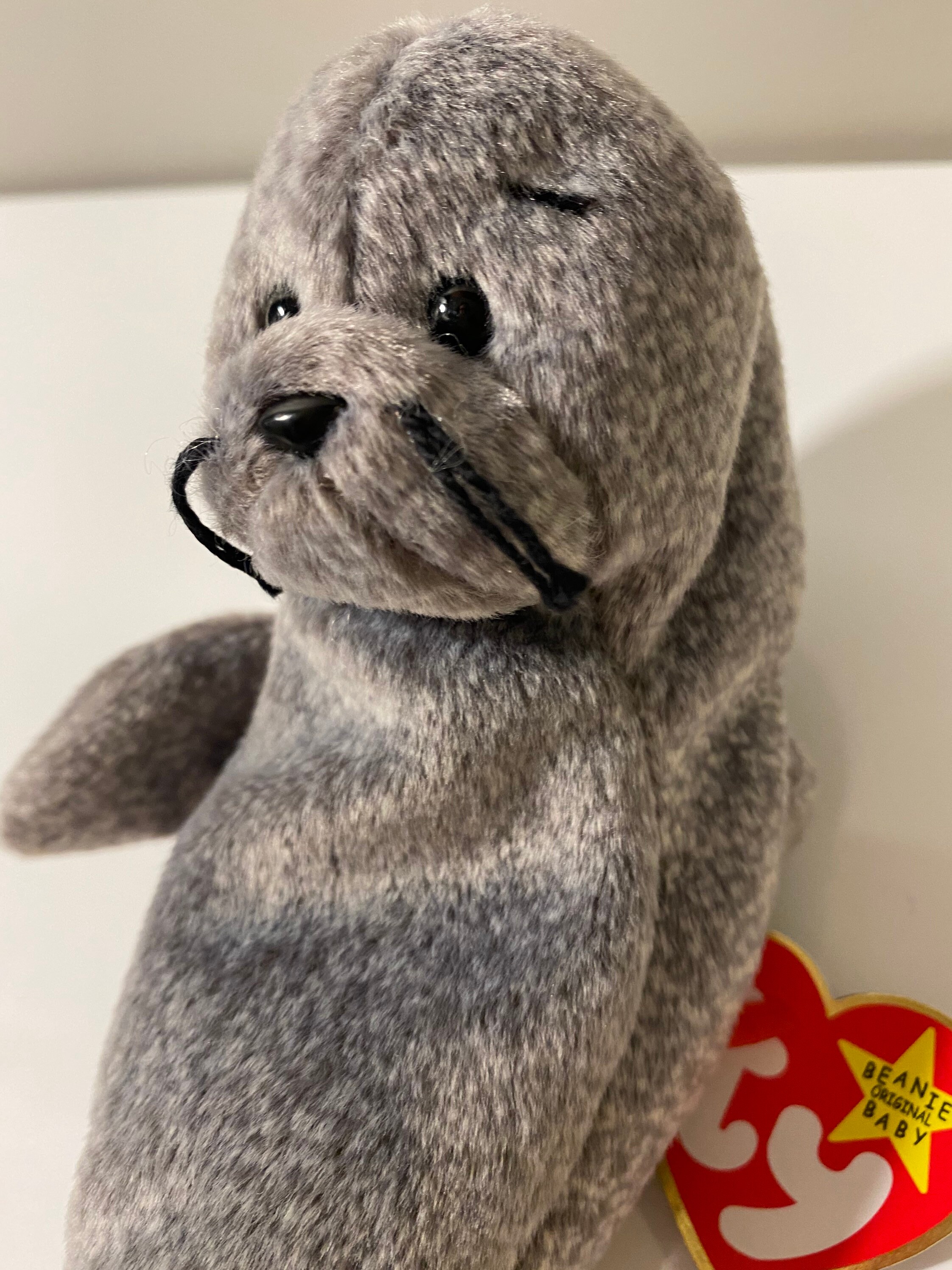 TY Beanie Baby Seal slippery the Seal 7 Inch - Etsy UK