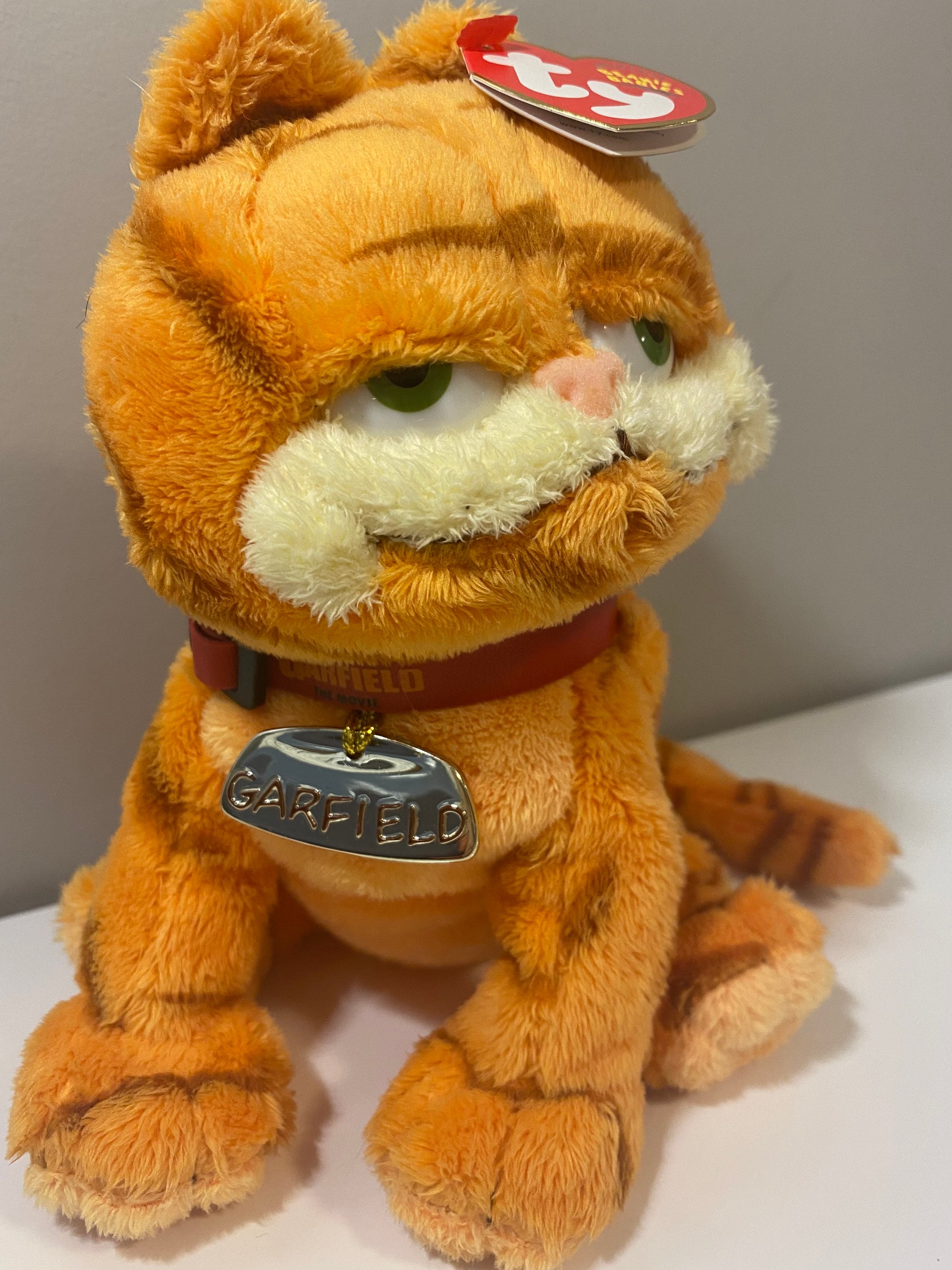 TY Beanie Baby garfield the Orange Cat 7 Inch | Etsy