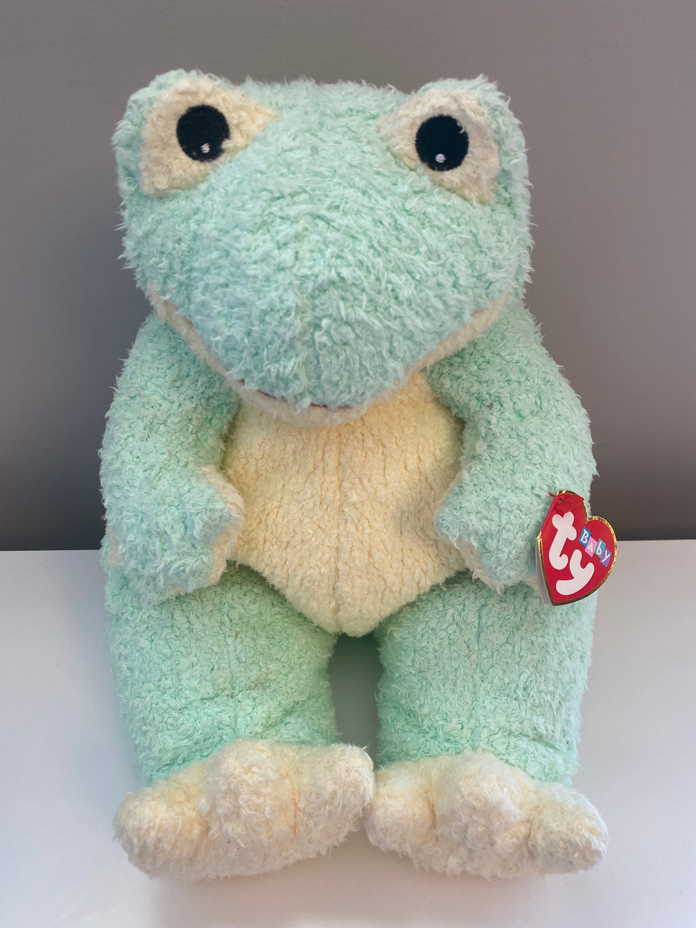 TY Baby Pillow Pals Line frogbaby the Frog With Rattle - Etsy