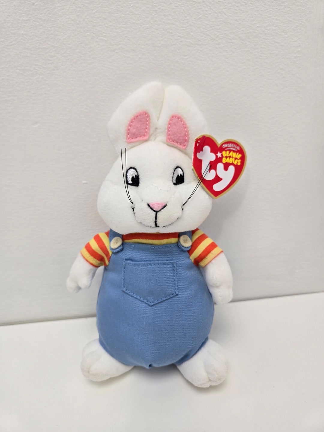 TY Beanie Baby “max” the Rabbit - Nickelodeon’s TV Show Max & Ruby (7 ...