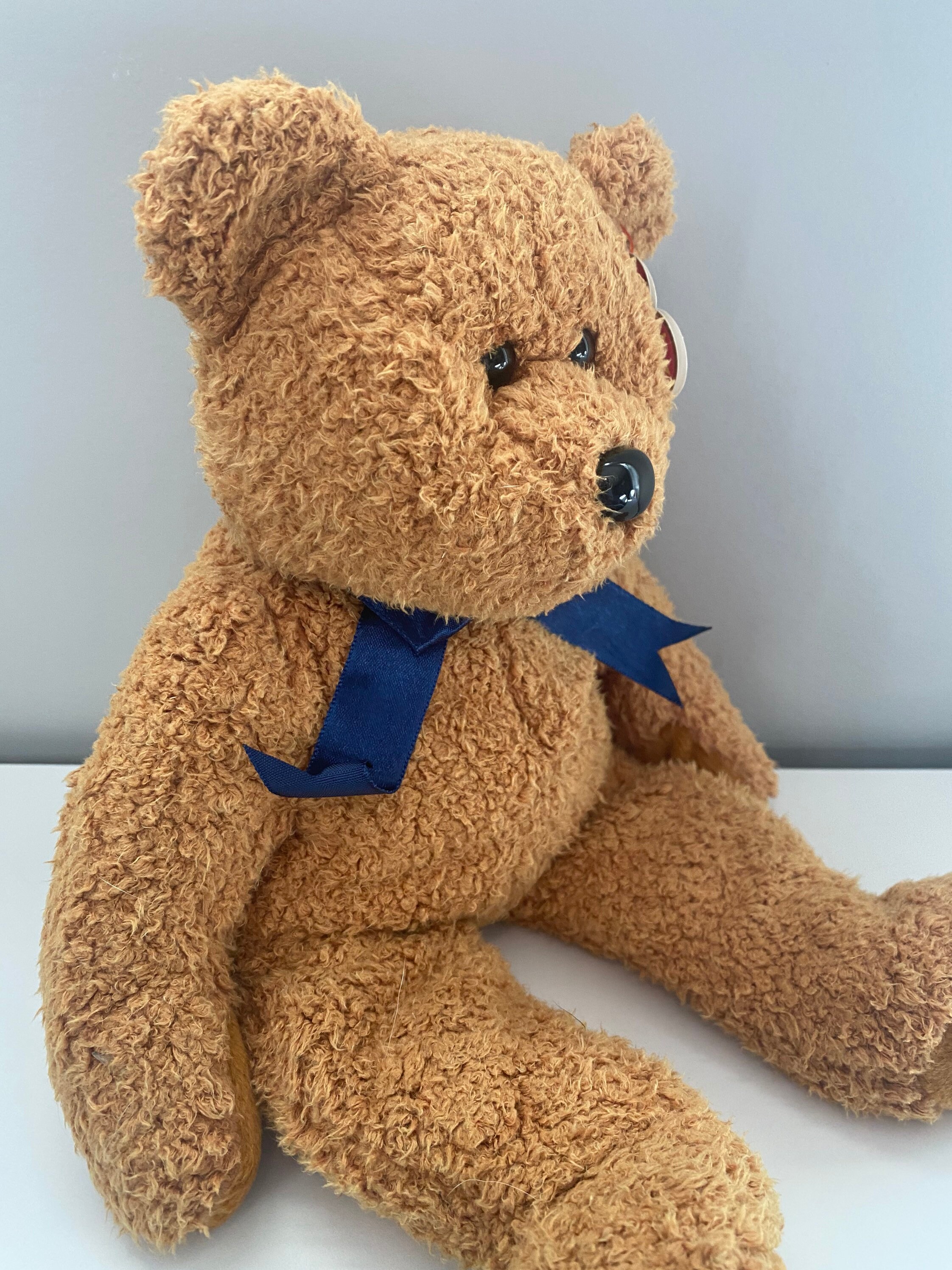 TY Beanie Buddy fuzz the Adorable and Popular Fuzzy Bear | Etsy