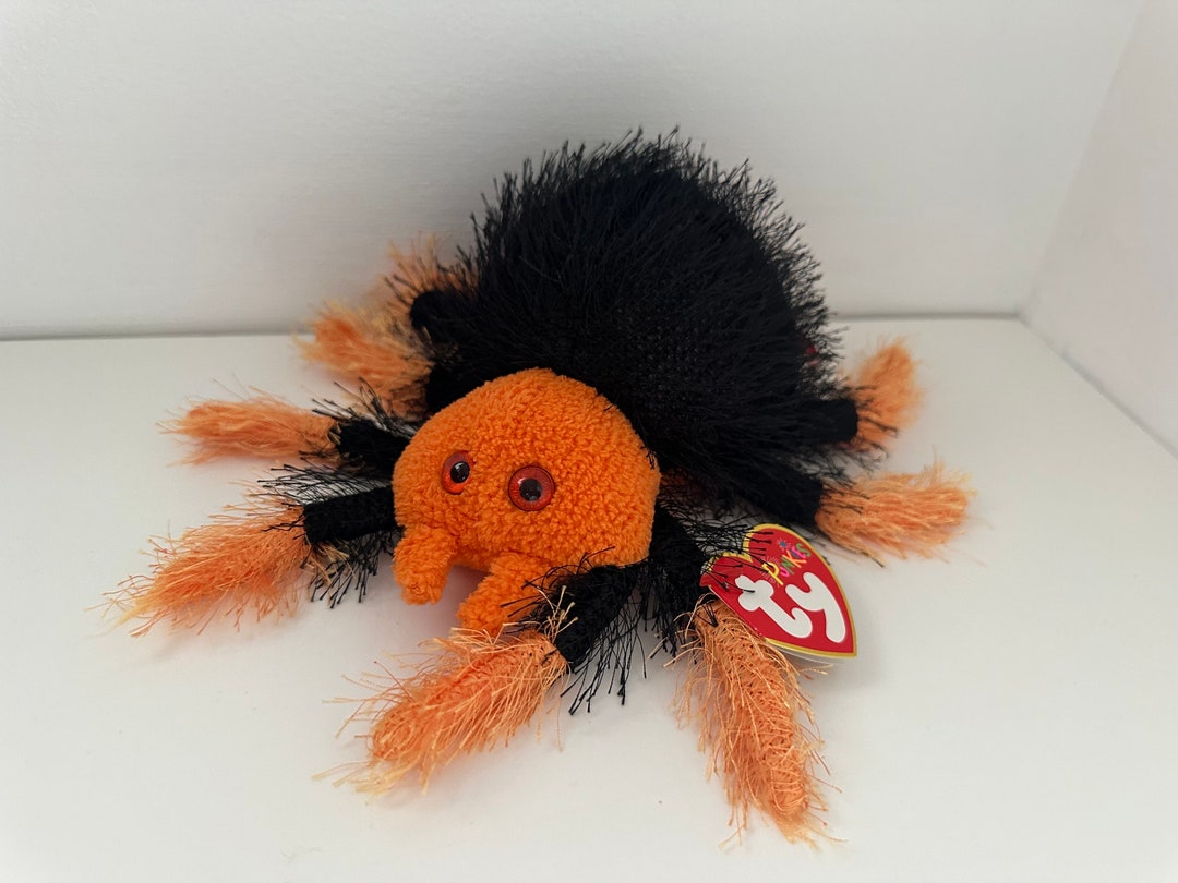 Ty Punkies Collection “skitters” the Halloween Spider With Suction Cup ...