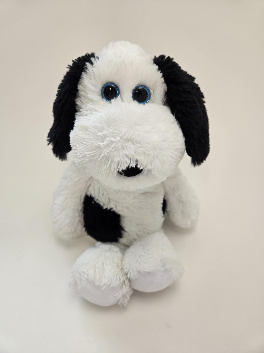 TY Attic Treasure muggy the Black and White Dog No Hang Tag larger 9 ...