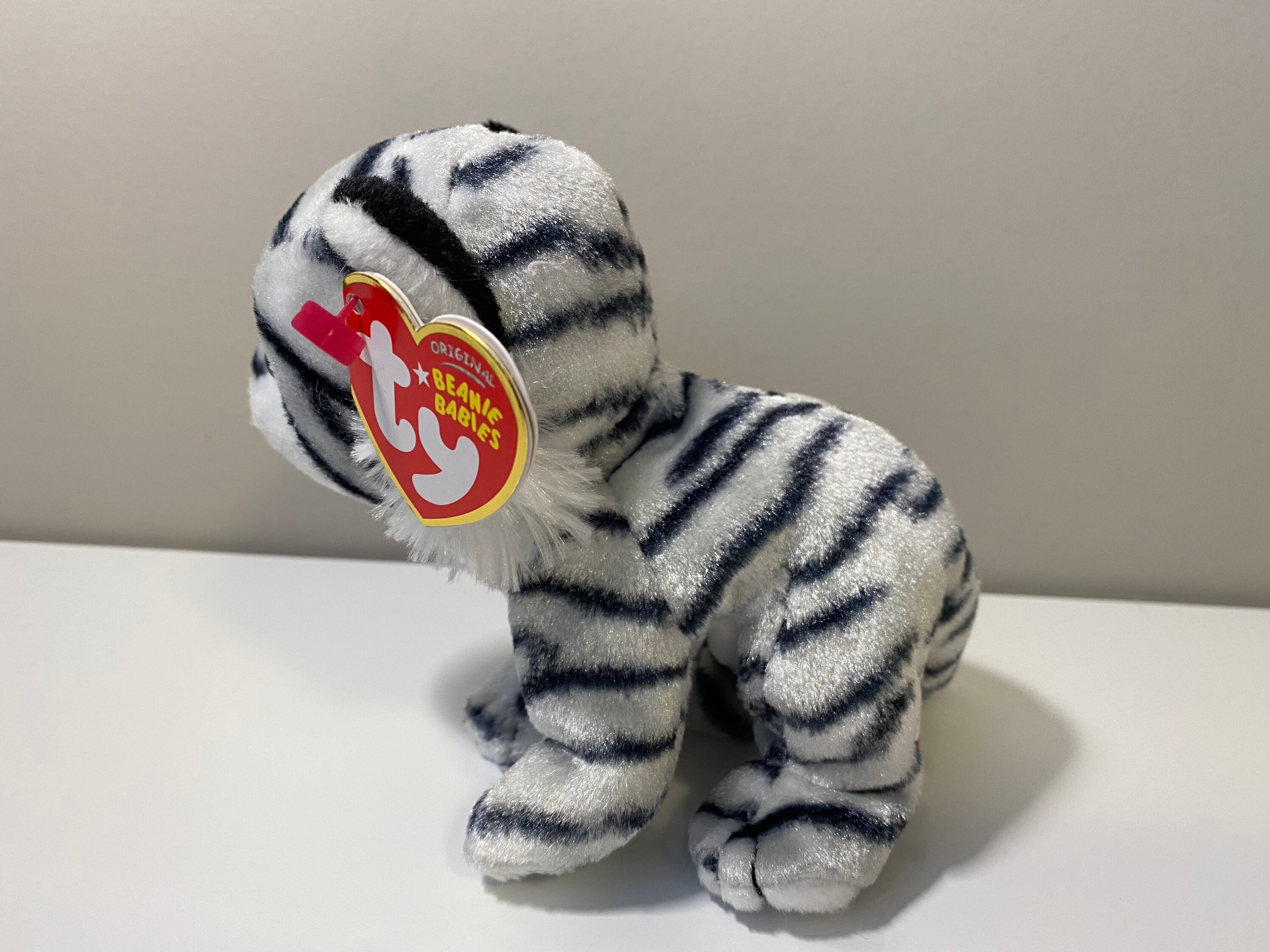 TY Beanie Baby Teegra the White Tiger 5.5 inch | Etsy