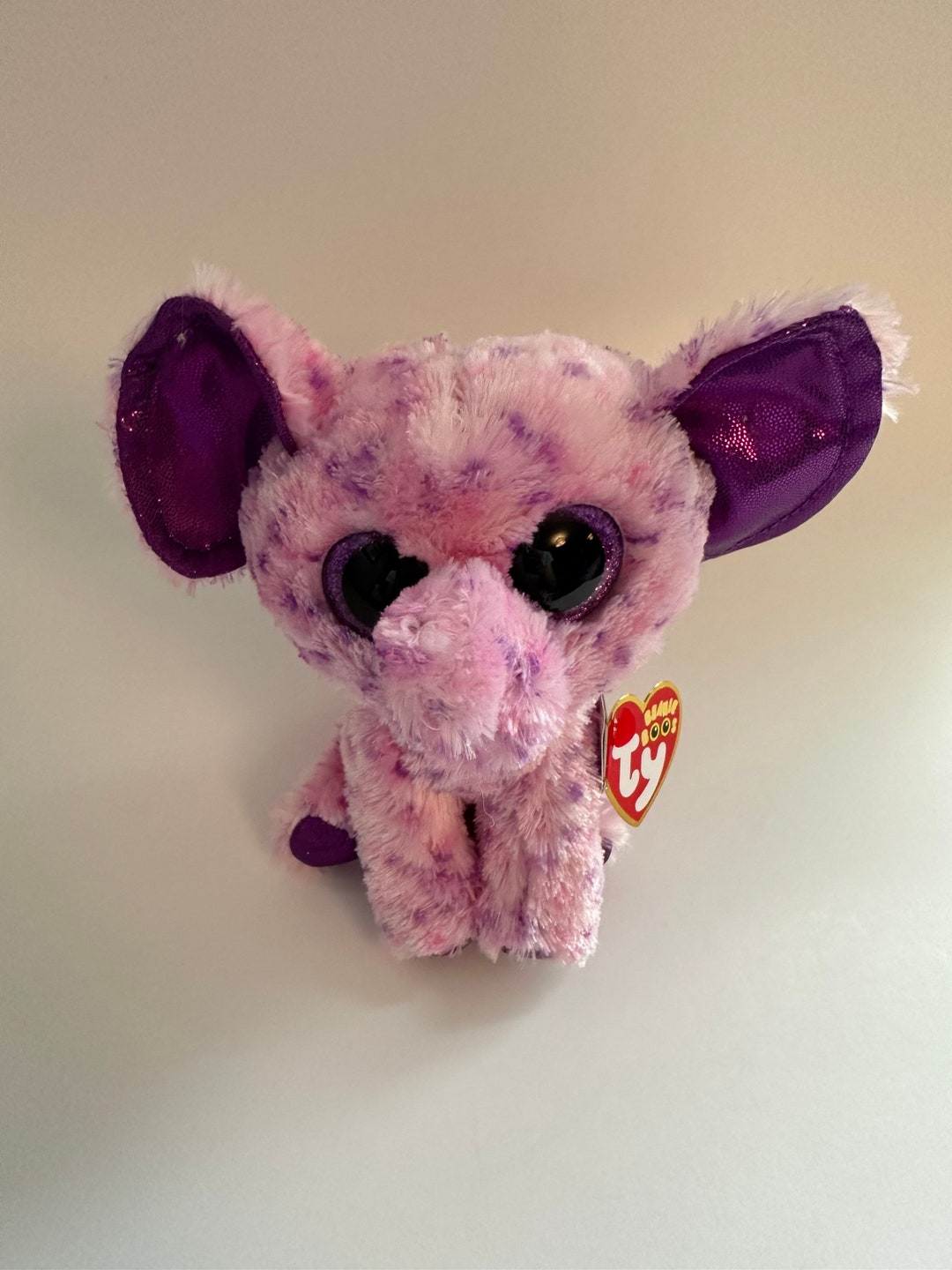 Ty Beanie Boo “eva” the Adorable Purple Elephant (6 Inch) - Etsy