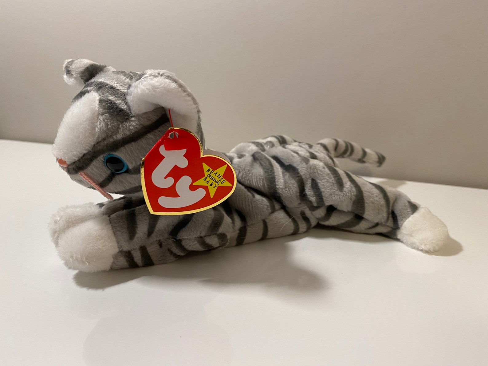 TY Beanie Baby prance the Tabby Cat 8 Inch | Etsy