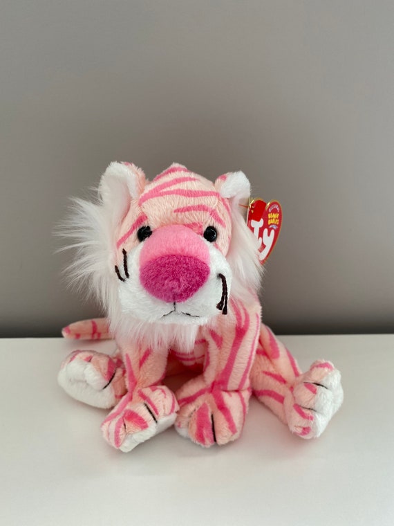 TY Beanie Baby mystique the Pink Tiger Circus Beanie 5.5 | Etsy