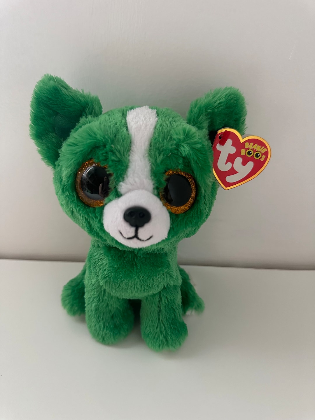 Ty Beanie Boo “dill” the Green Chihuahua - Gift Show Exclusive (6 Inch ...