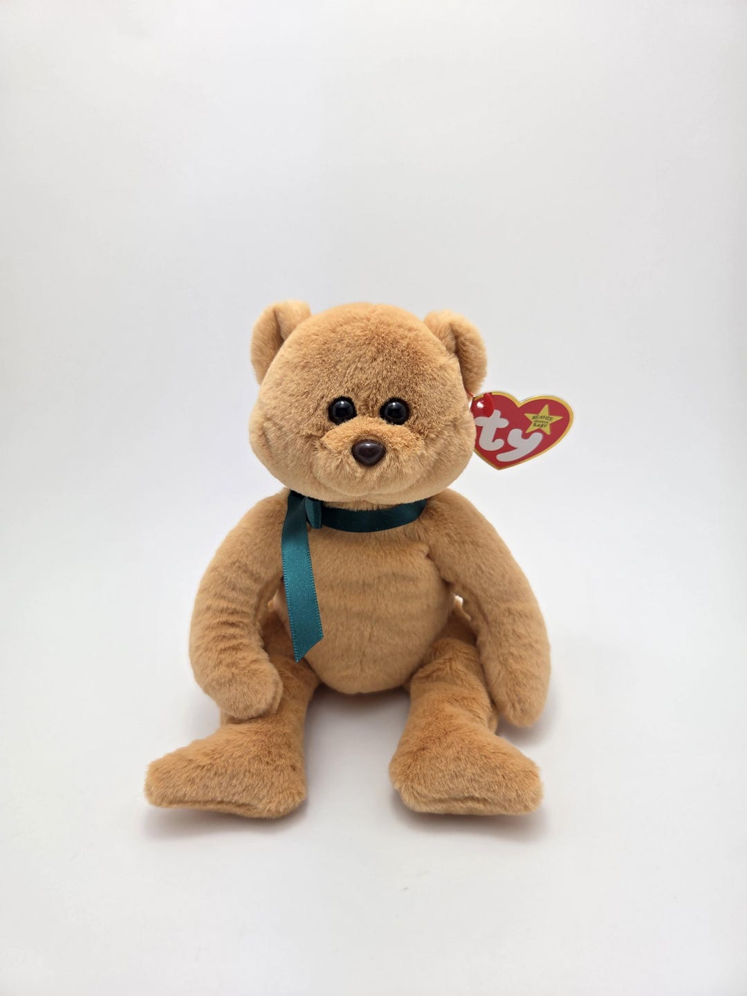 Ty Beanie Baby “winston” the Bear and Baby - 30th Anniversary Series (6 ...