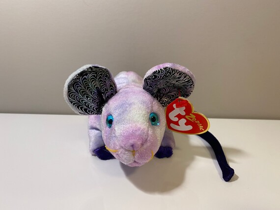 TY Beanie Baby rat the Chinese Zodiac Rat 6 Inch - Etsy UK